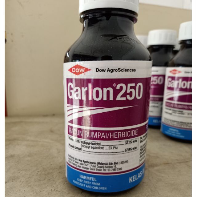 Garlon 250 Herbicide Racun Rumpai 500ml | Shopee Malaysia