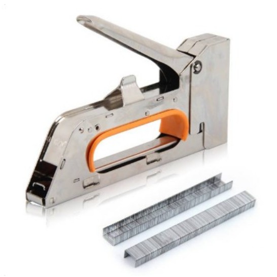 Quality Powerful Hand Stapler Gun Standard Size Hand Tacker Metal Body ...