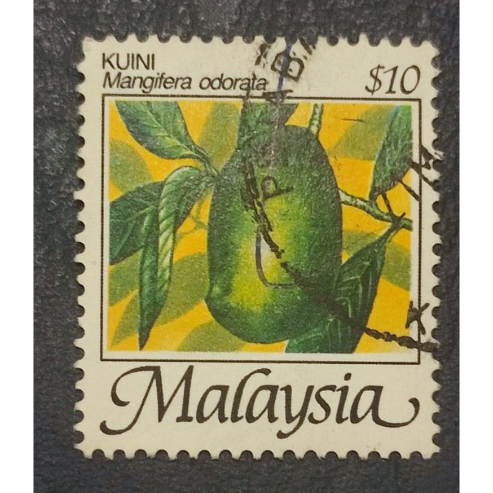 Setem $10 Siri Definitif Buah-Buahan Kuini (Used) | Shopee Malaysia