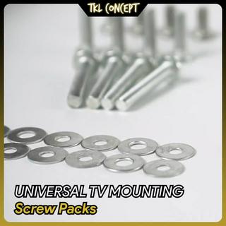 Universal TV Bracket Screw Mounting Skru TV Hardware Kit Pack For ...