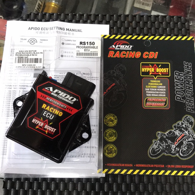 HONDA RS150 APIDO RACING ECU 8 stage | Shopee Malaysia