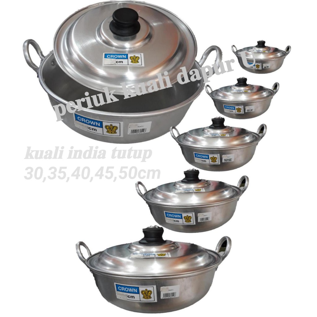 Kuali donut - Kuali tutup - kuali india - frying pan | Shopee Malaysia