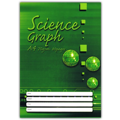 A4 Science Graph Book 70gsm 80pages | Shopee Malaysia