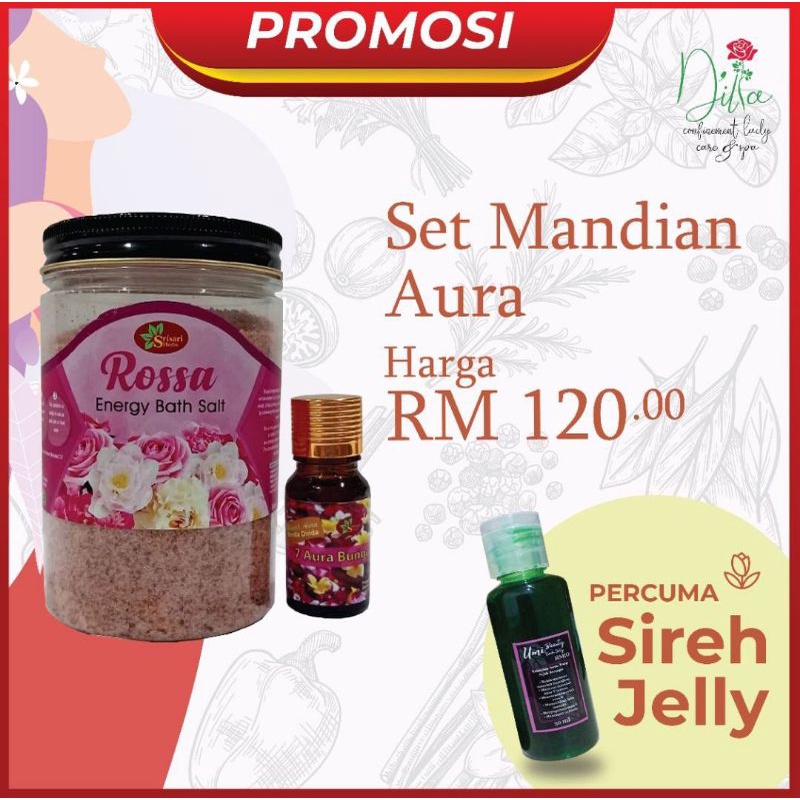 Set Perfume Minyak Wangi Perempuan Bunga ( 7 Aura Bunga ) | Shopee Malaysia