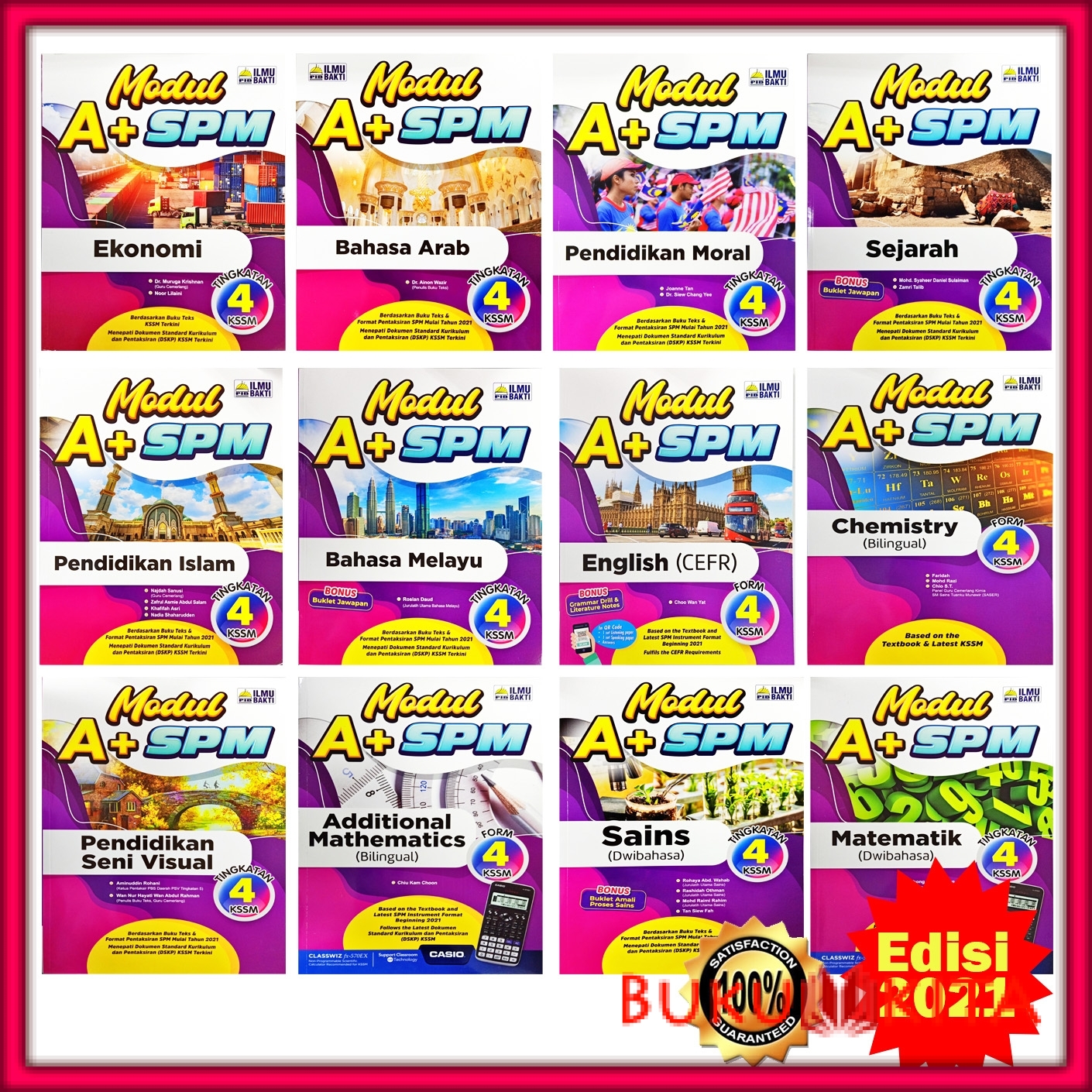 Buku latihan: modul a+ kssm tingkatan 4 edisi 2021 - b.melayu / english ...