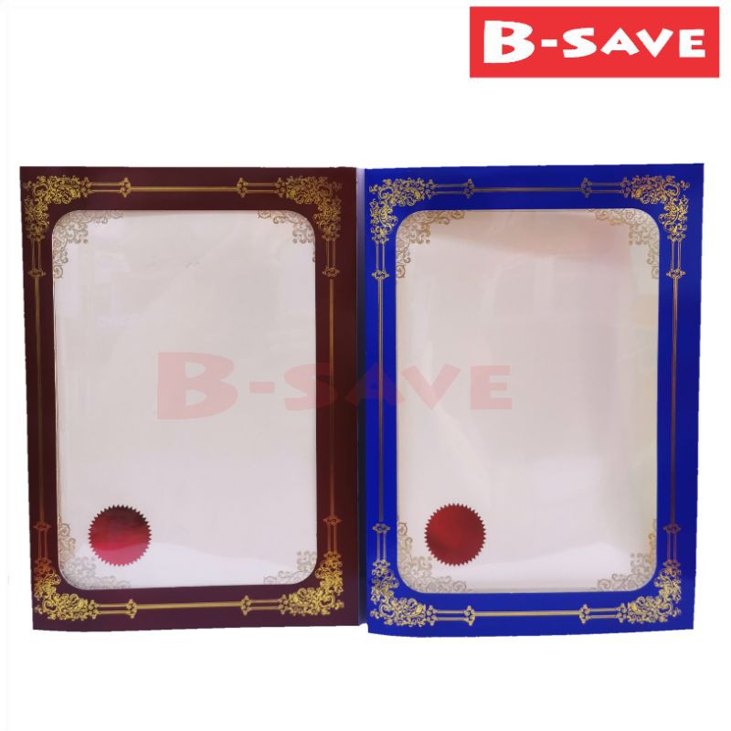 Certificate Folder/Holder with PVC Cover Sijil | Shopee Malaysia