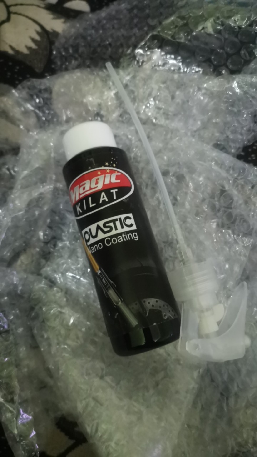 Pengilat plastik pudar plastik nano coating plastic restorer magic ...