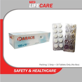 Uphamol/Paracil 500mg ( Paracetamol ) 10'Tablets/Strip | Shopee Malaysia