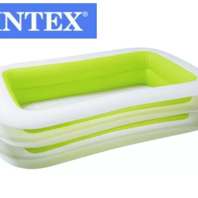 Chunlim - INTEX 56483 Long Rectangular2 Ring Layer Swimming Pool(Ready ...