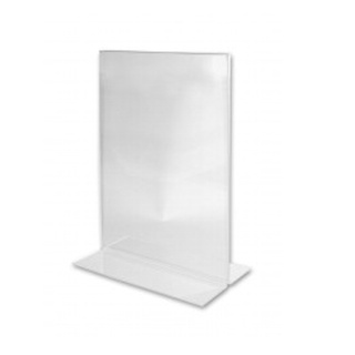 Transparent acrylic card stand for A4 . This item can be used to ...