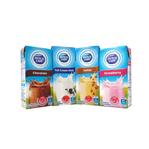 Dutch lady pure farm uht flavoured milk 200ml | BeeCost