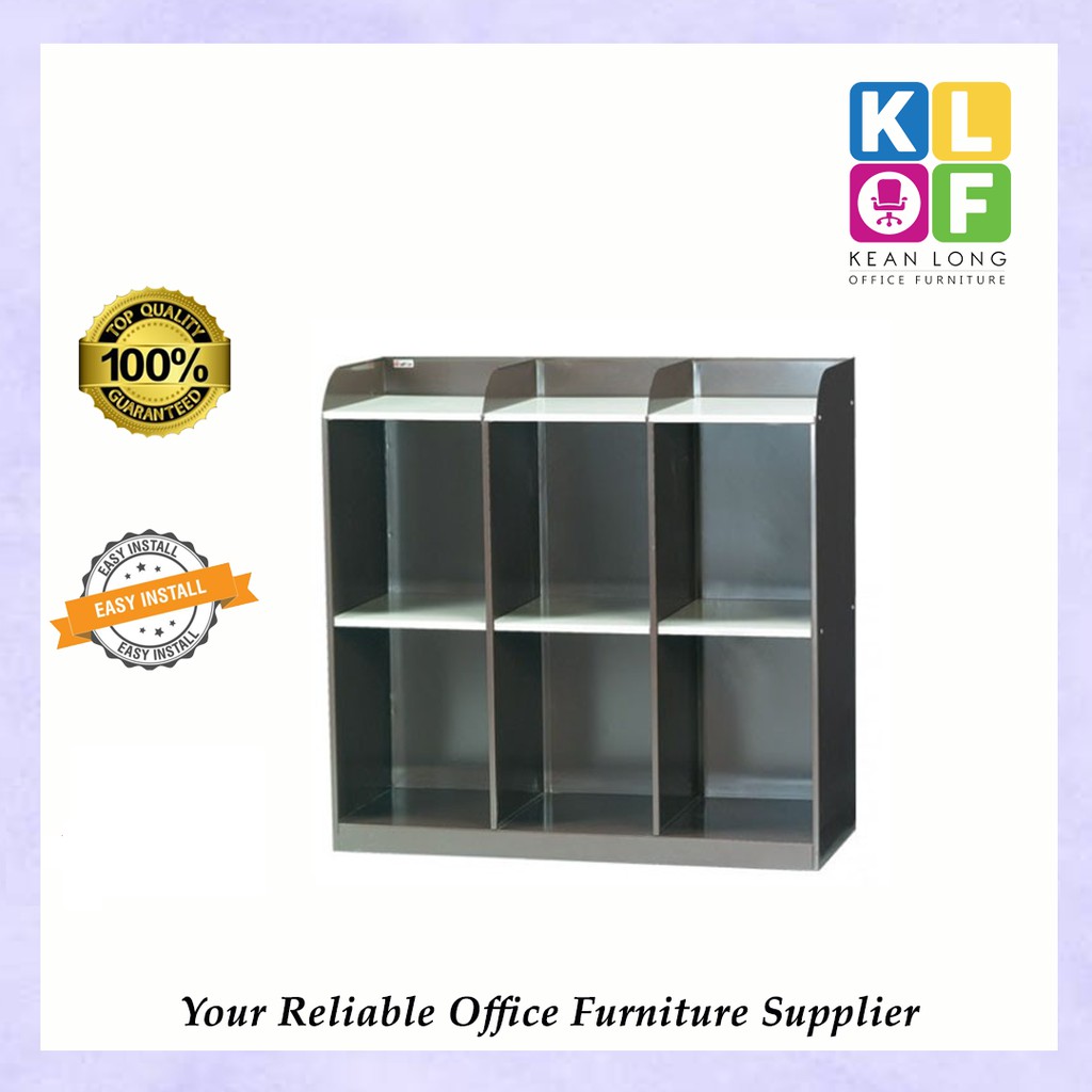KLOF Steel Pigeon 6 Holes Side Table/Almari Besi Rendah | Shopee Malaysia