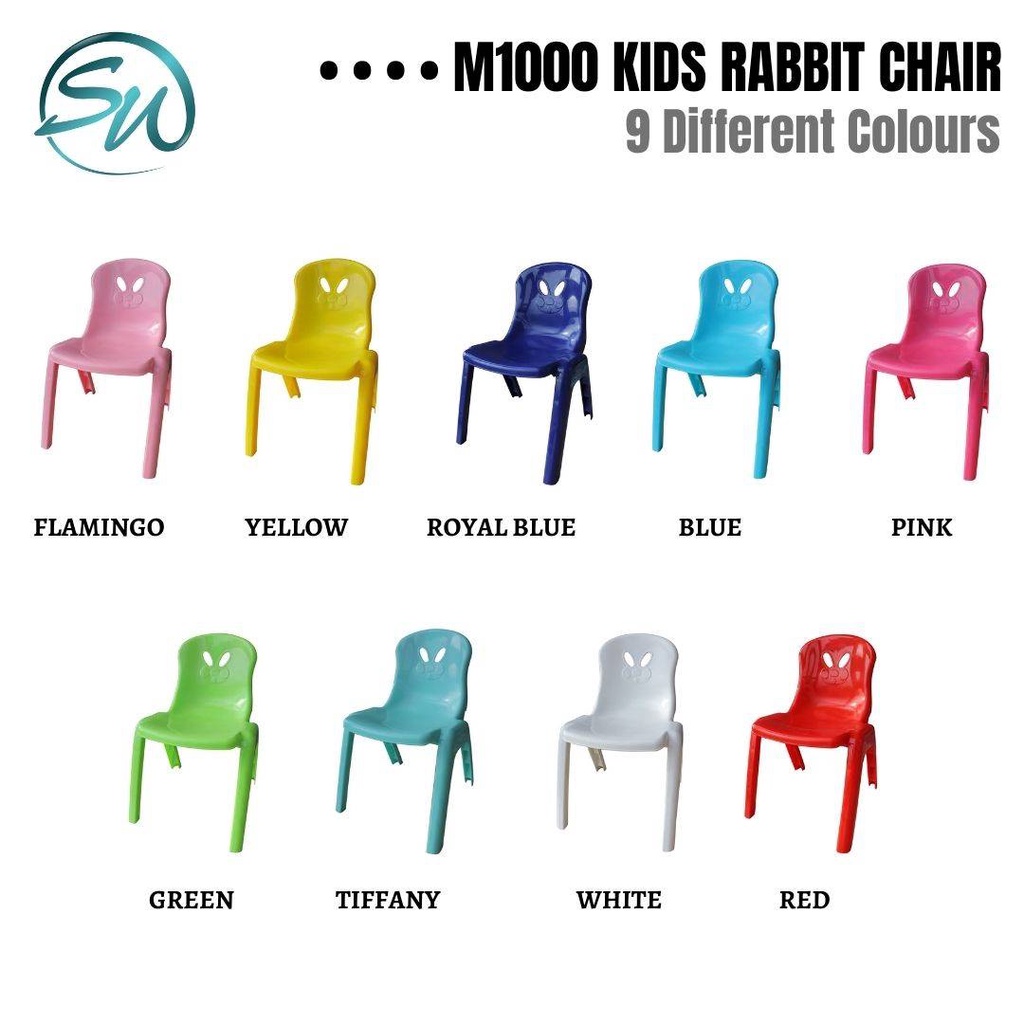 SW-M1000 Rabbit Kids Stool / Child Rabbit Chair / Kids Plastic Chair ...