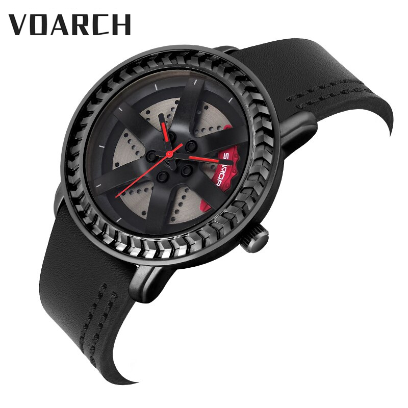 Voarch Wheel Hub Watch Custom Design Super Car Rim Watch Drop Shipping ...