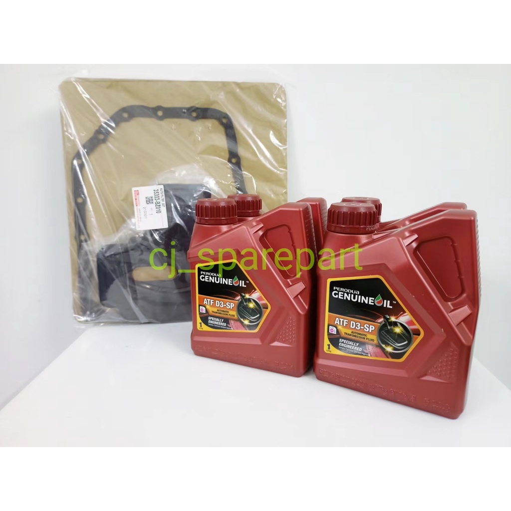 Perodua New Packing D3-SP Auto Transmission Fluid ATF D3SP 1L+ Auto ...