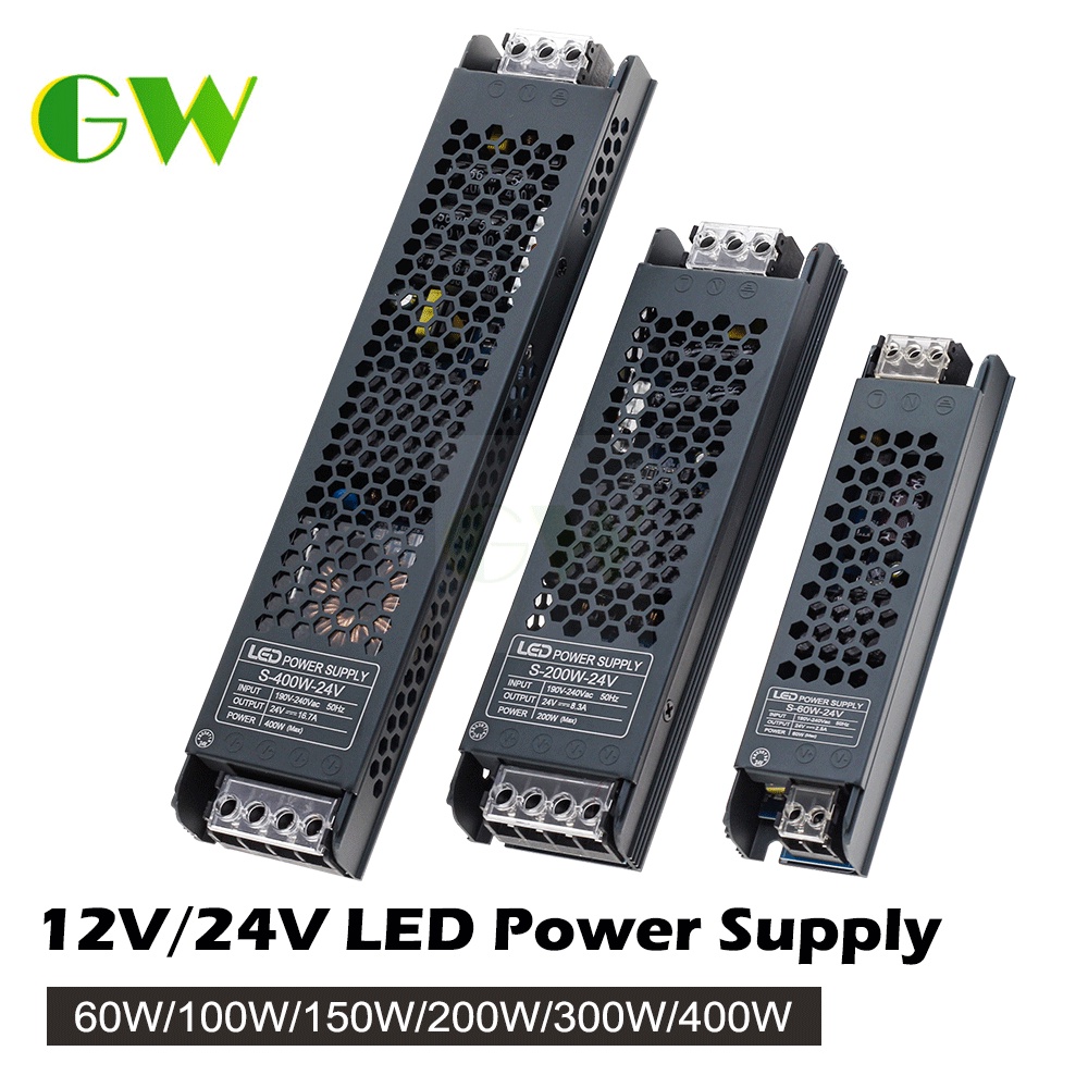 [New Arrival] LED Power Supply DC12V 24V Ultrathin LED Driver Mute ...