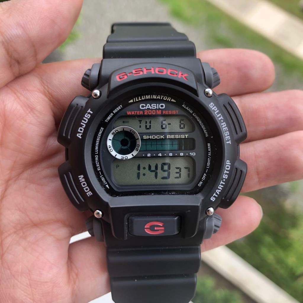 Casio G-Shock DW-9052-1VDR Black 100% ORIGINAL | Shopee Malaysia