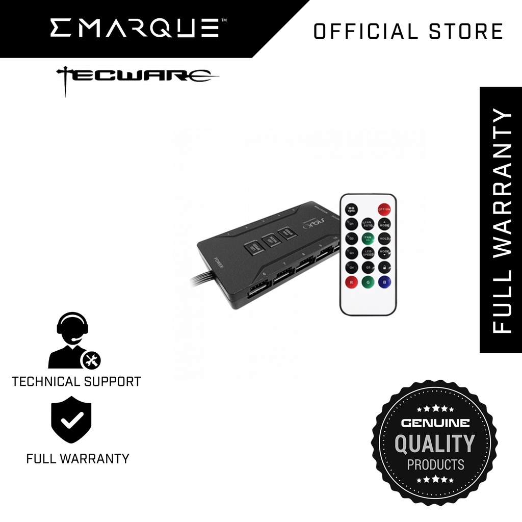// Tecware ORBIS Controller + Fan Hub // | Shopee Malaysia