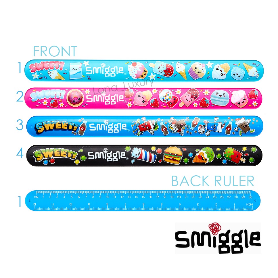Smiggle Scented 30cm Ruler Slapband [READY STOCK] | Shopee Malaysia