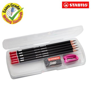 Stabilo Exam Kit Pencil Set with Pencil Box 288PC5SP 288GPC5SP Writing ...