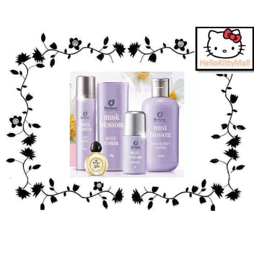 Cosway Musk Blossom Set ( Body Powder / Deodorant / Hand & Body Lotion ...