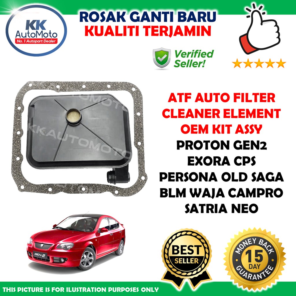 Proton Gen2 Exora CPS Persona Old Saga BLM Waja Campro Satria Neo ATF ...