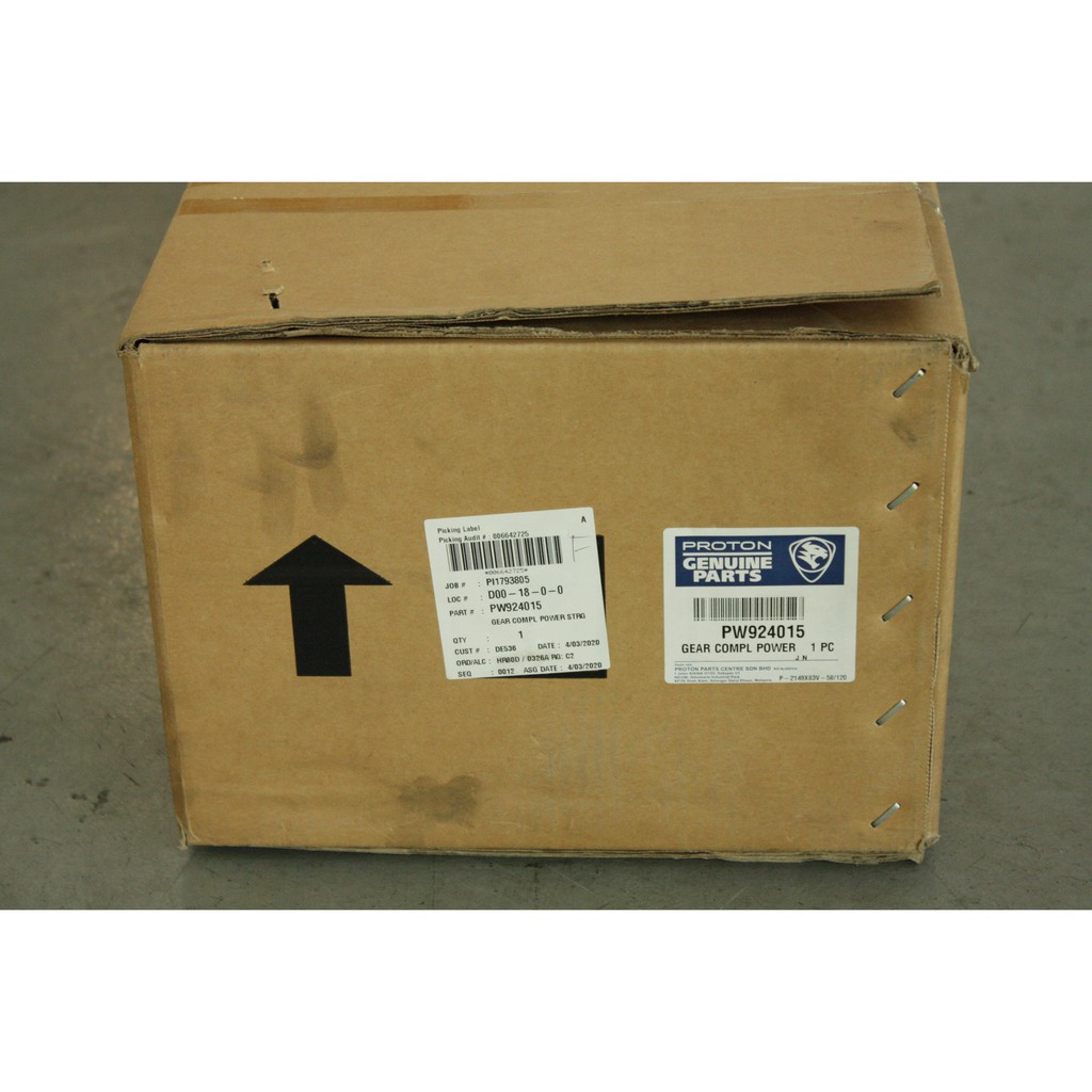 *GENUINE PROTON PARTS* - COMPLETE POWER STEERING RACK FOR NEW SAGA ...