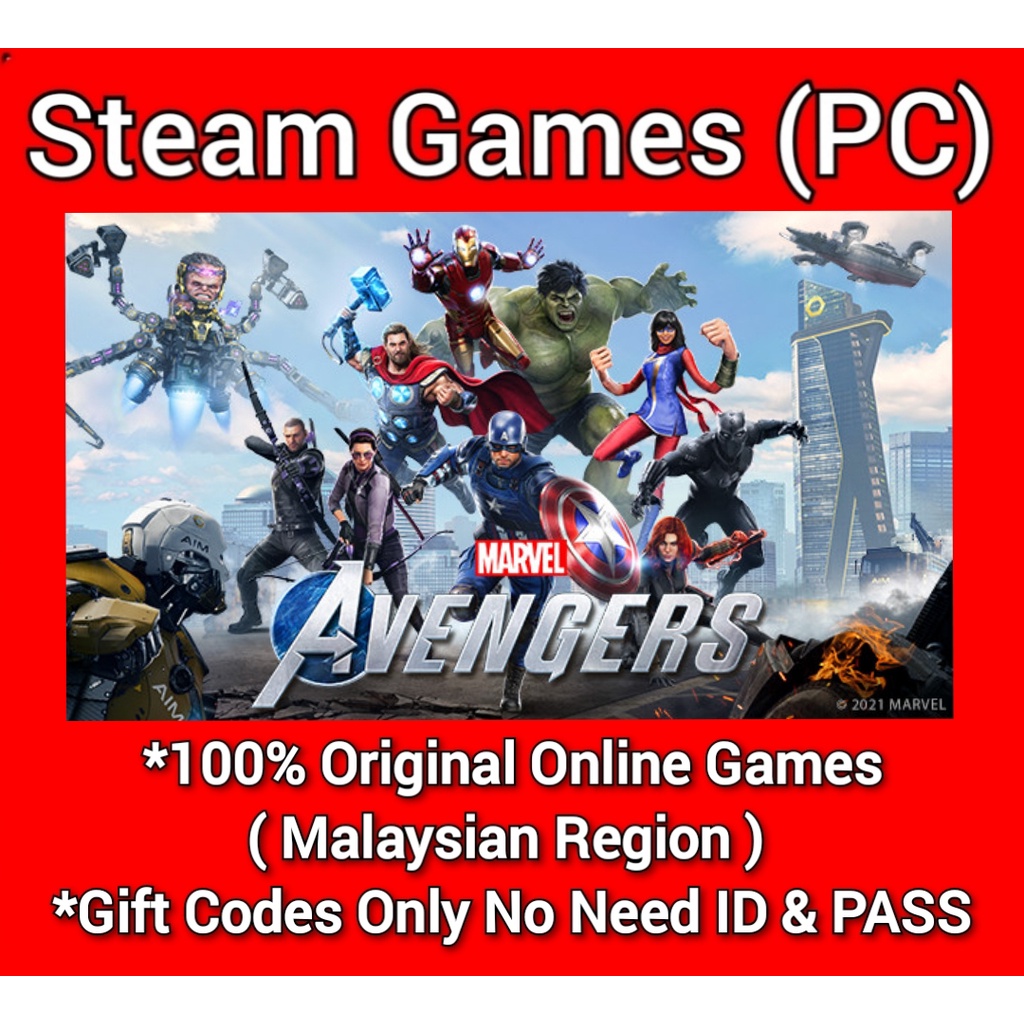 MARVEL'S AVENGERS (PC) STEAM GAMES ONLINE | Shopee Malaysia