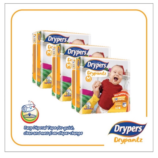 DRYPERS DRYPANTS MEGAPACK | Shopee Malaysia