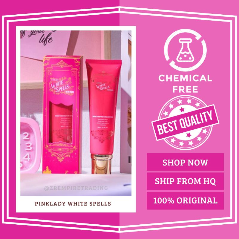 PINKLADY Original HQ White Spells [Sunscreen] 100ml | Shopee Malaysia