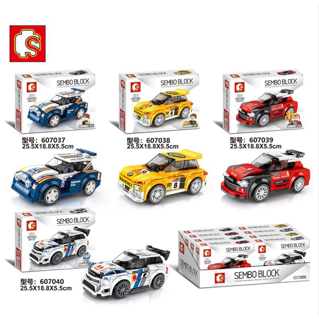 SEMBO FAMOUS CAR BY SET A-D (SD607037) | Shopee Malaysia