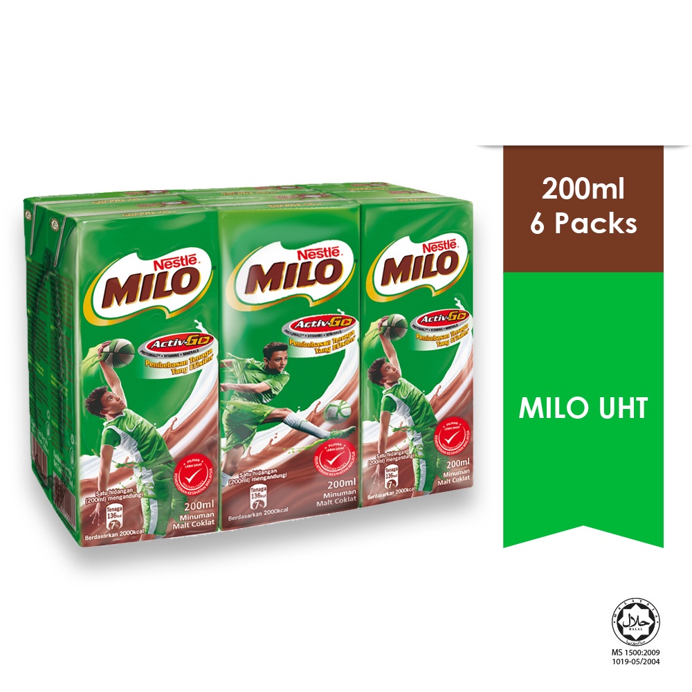 MILO ACTIV-GO UHT 6x200ml | Shopee Malaysia