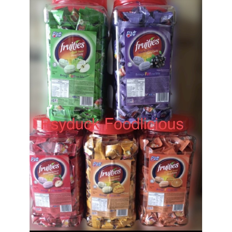 Fruities Chewy Candy 1kg Bottle Pack | Shopee Malaysia