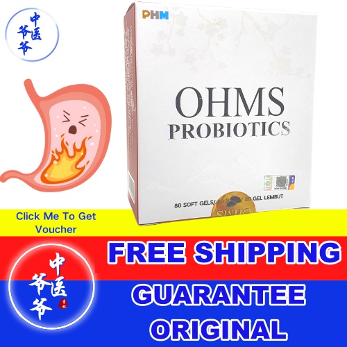 OHMS Probiotics by Dr Ohhira 80's Probiotic Vegetable Capsules Made in ...
