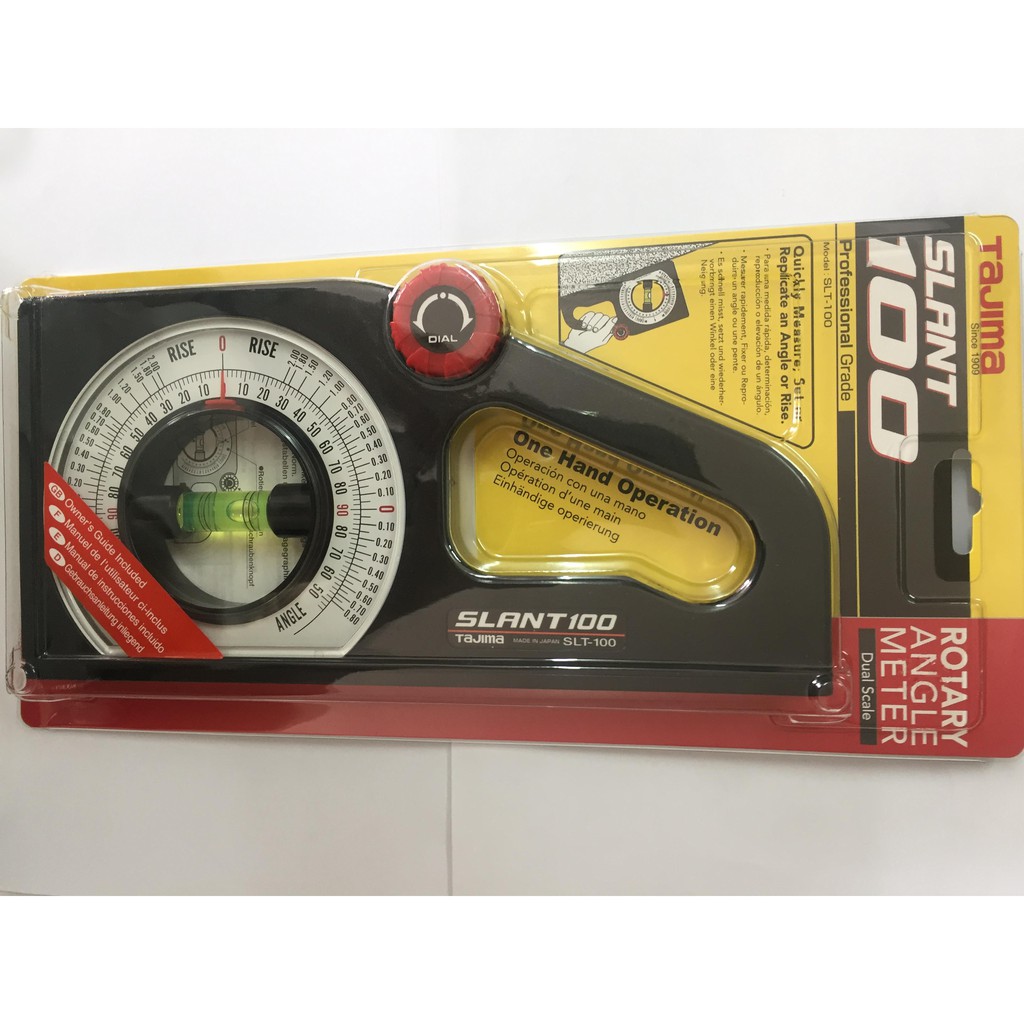 JAPAN TAJIMA Rotary Angle Meter/ Quadrant SLANT 100 (SLT-100) | Shopee ...