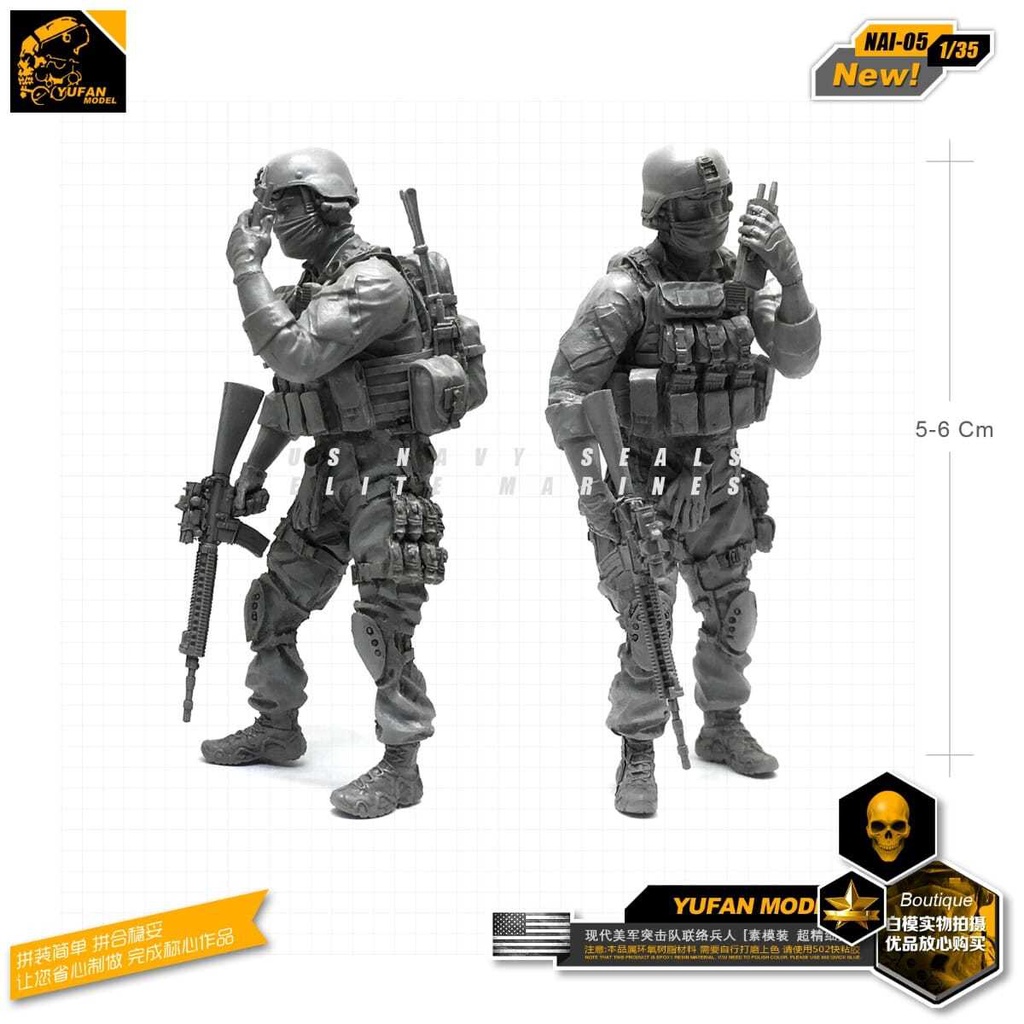 Soldier 1/35 Modern U.s. Army Raiders Resin Model NAI-05 | Shopee Malaysia