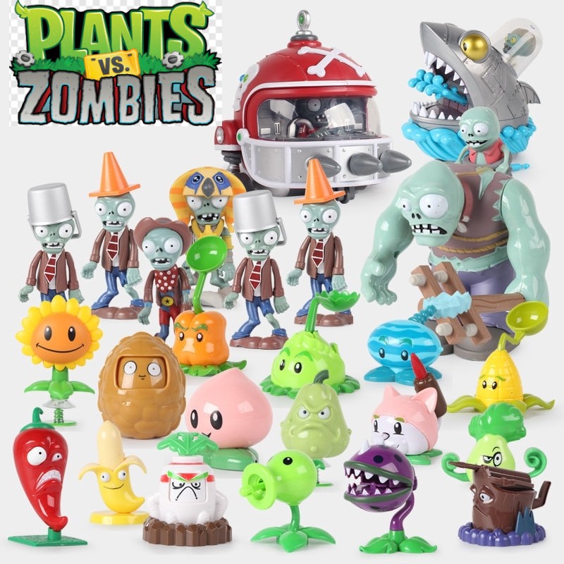 Plants VS Zombies Collectible Mini Figures Action Play Set Toys Kids ...