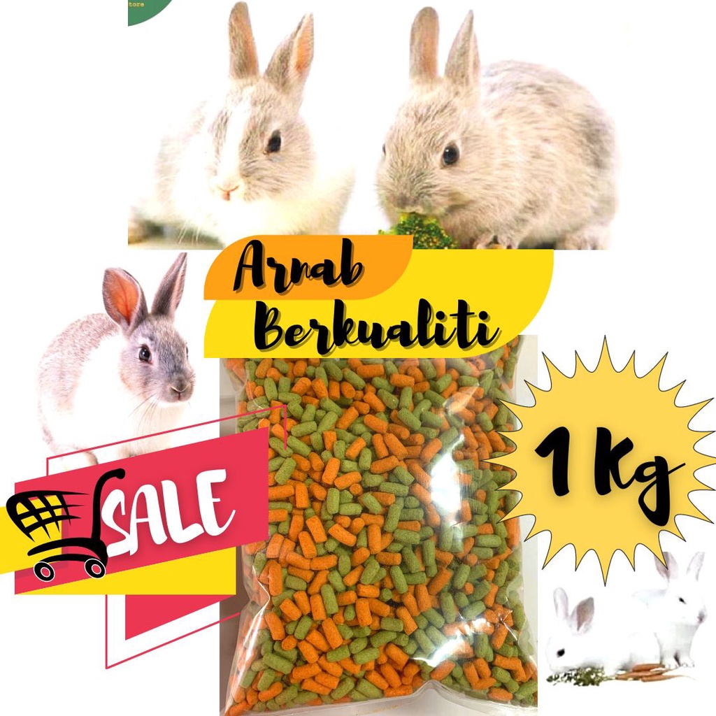 Repack - Rabbit Food 1kg | Shopee Malaysia