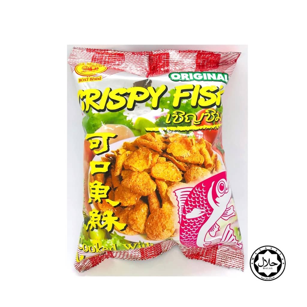 Satay Fish Boat Brand Crispy Fish 100g | Shopee Malaysia