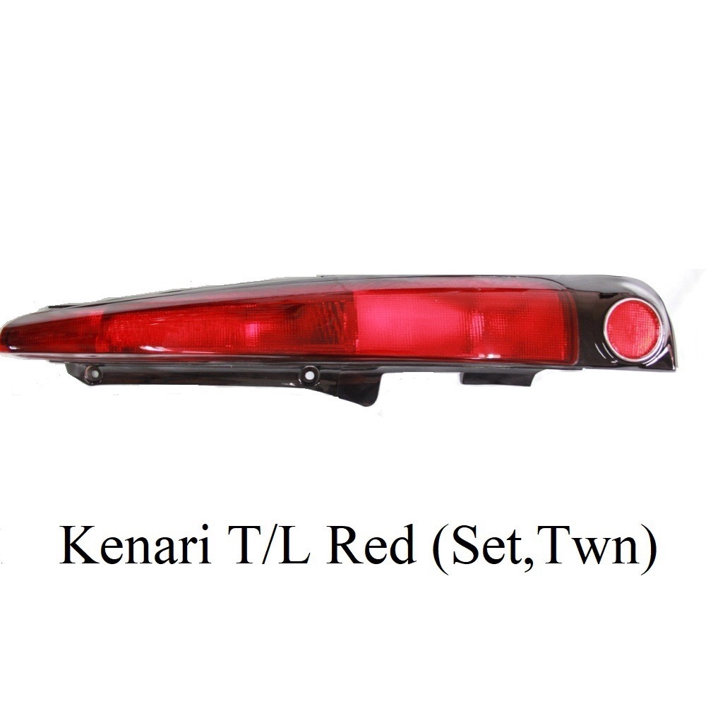 Kenari Tail Lamp Set Red (1 set 2 pcs) | Shopee Malaysia