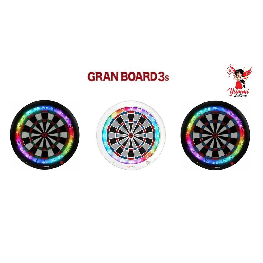 GRANBOARD 3S - ELECTRONIC DART BOARD - LED LIGHT (BLUE & GREEN) Gran ...