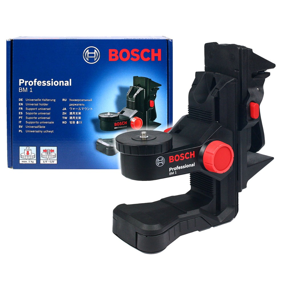 Bosch BM1 Professional Universal Wall Mount for Line and Point Laser ...