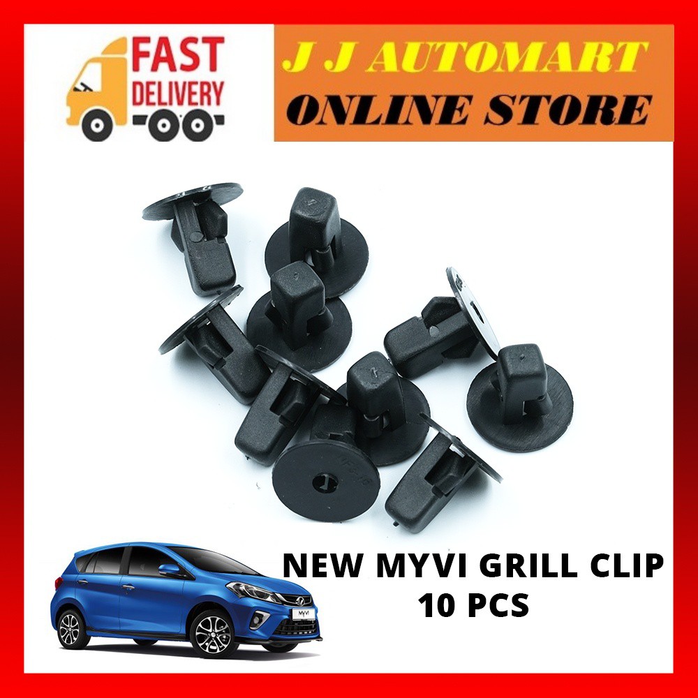 NEW MYVI 2018-2020 grill clip 10 pcs OEM myvi accessories perodua ...