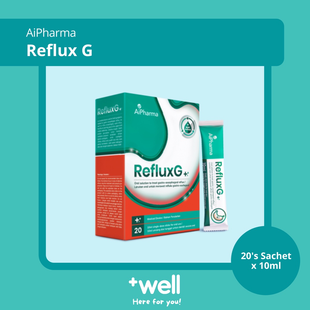 AiPharma RefluxG Multi Action Sachet 10ml x 20s Oral Solution for ...