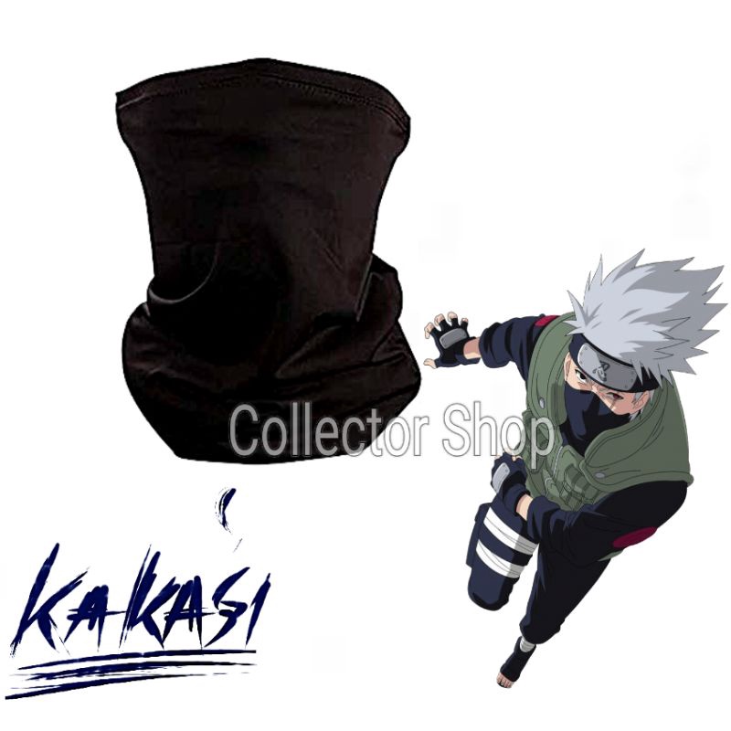 Naruto Hatake Kakashi Cosplay Mask Good Mouth Face Cover Anime Costume ...