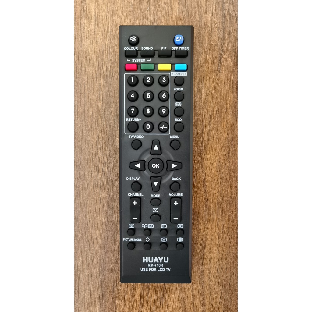 HUAYU / JVC LCD/LED TV REMOTE CONTROL (RM-710R) | Shopee Malaysia
