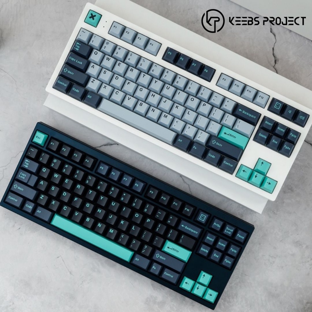 [Ready Stock] GMK Hammerhead Doubleshot KEYCAPS | Light | Dark | 173 ...