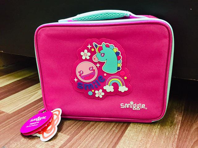 Smiggle Insulated Square Lunch Bag Cheeky Monkey / Magical Unicorn ...