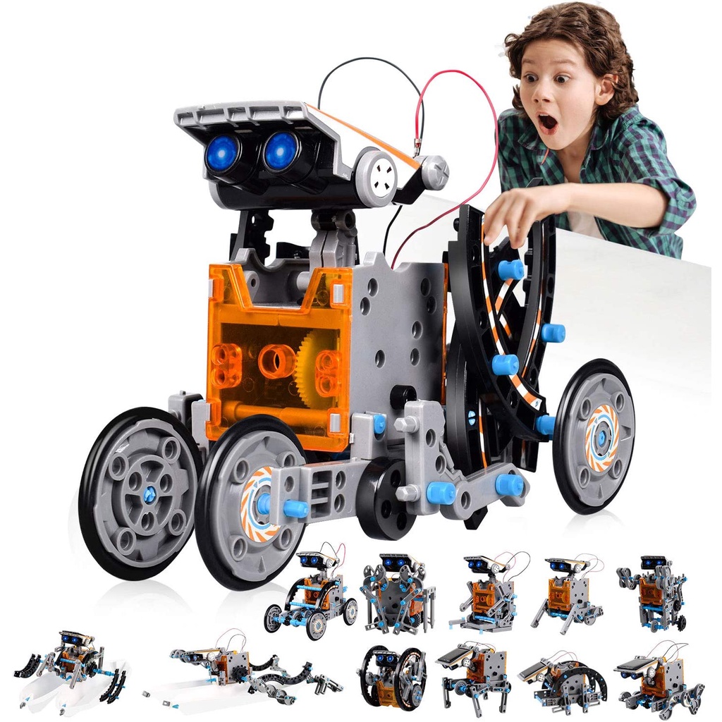 STEM Toys 13-in-1 Solar Robot Toys Education Science Experiment Kits ...