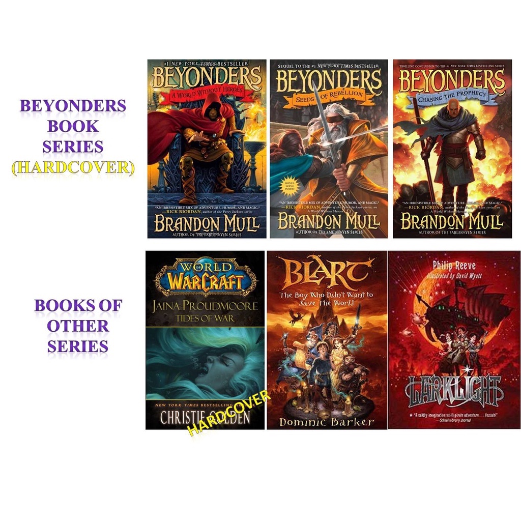 New Book Series (Beyonders, World of Worldcraft, Blart, Larklight ...